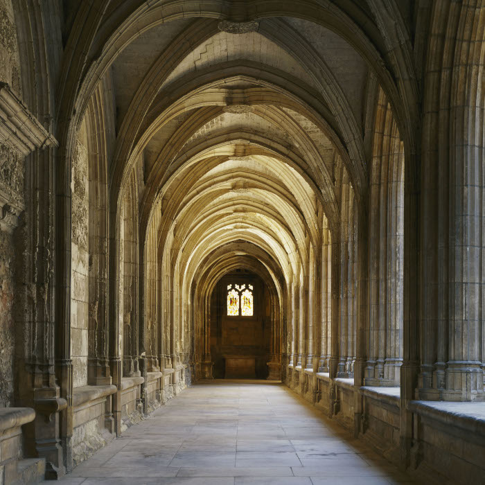 Histoire et architecture du cloître de la Psalette